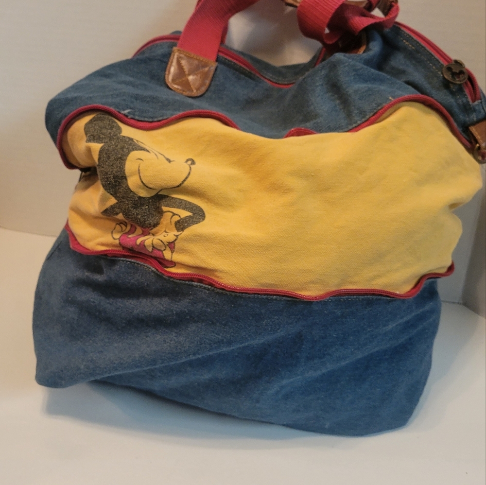 1990s / Early 2000s Avon Denim & Canvas Tote - Gem
